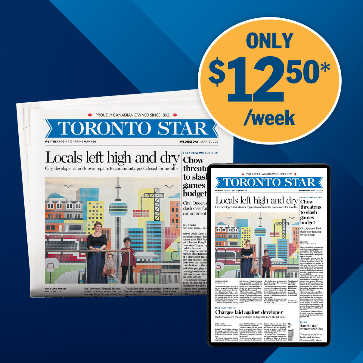 2025-26 Toronto Star Newspaper + ePaper Subscription – Star Store